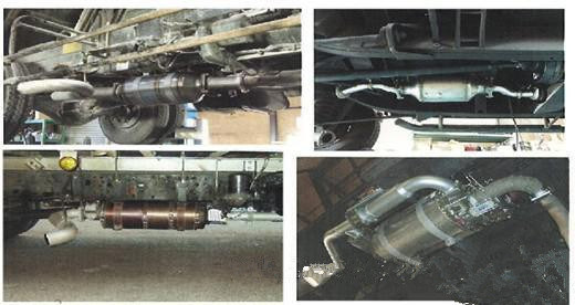 DPF Diesel Particulate Filter for Diesel Engine or Generator Set