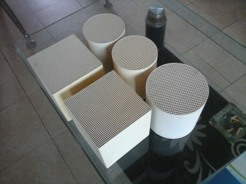 Honeycomb Ceramic Thermal Heater Ceramic Monolith for Heat Exchange